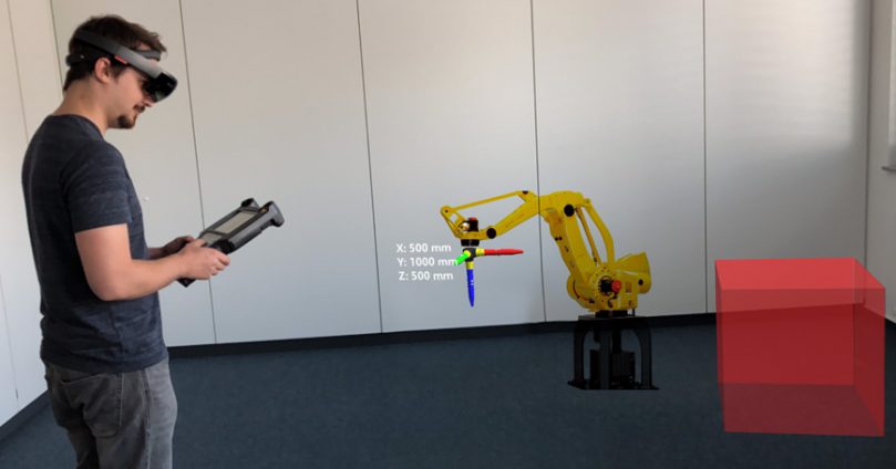 Future.Lab: Robot-teaching using HoloLens